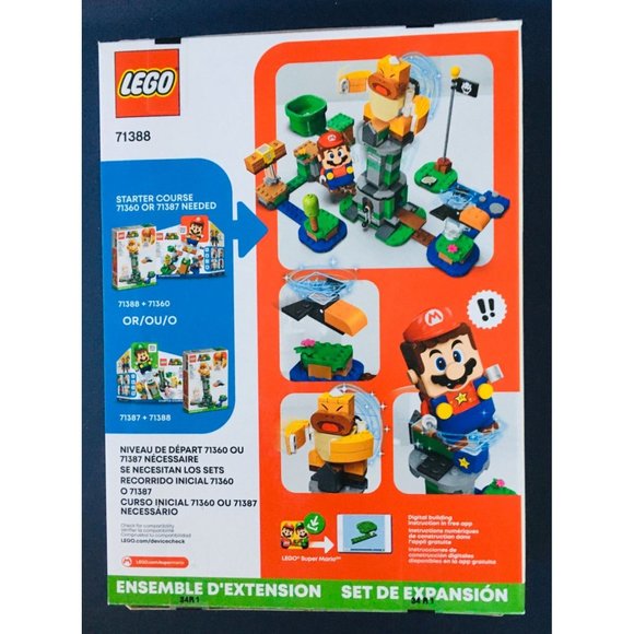 Lego | Toys | Lego Super Mario Boss Sumo Bro Topple Tower Set 7388 231 ...